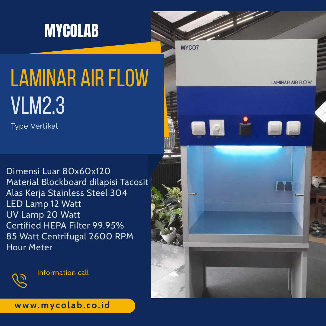 Laminar Air Flow Vertikal Type VLM2.3 | Mycolab